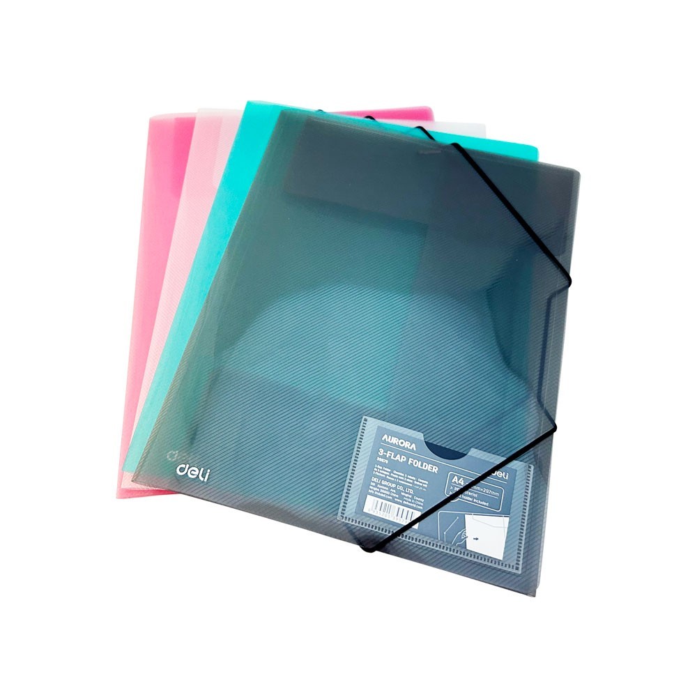 CARPETA DELI START A4 ELASTICA C/TARJETERO E39579